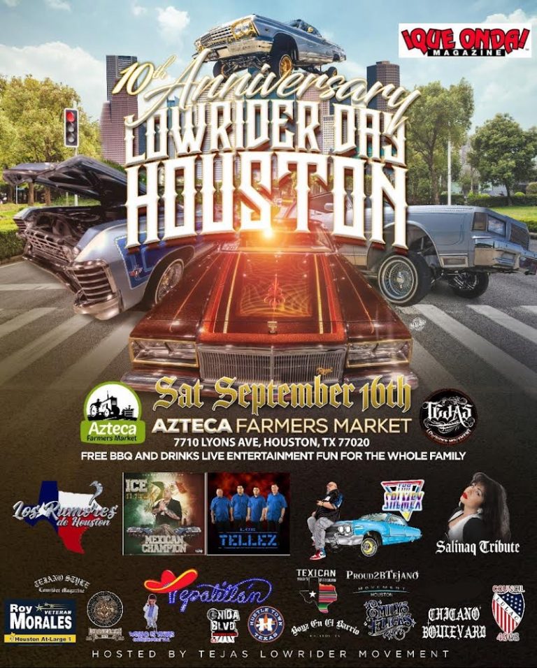 10th Anniversary Lowrider Day Houston » ¡Que Onda Magazine!