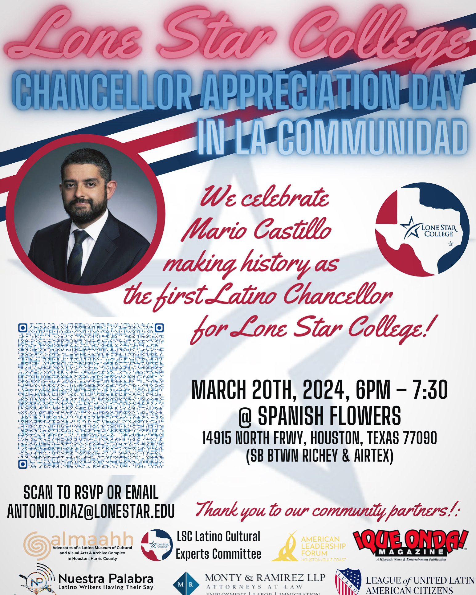 Join Us for Lone Star College's Chancellor Appreciation Day Honoring ...