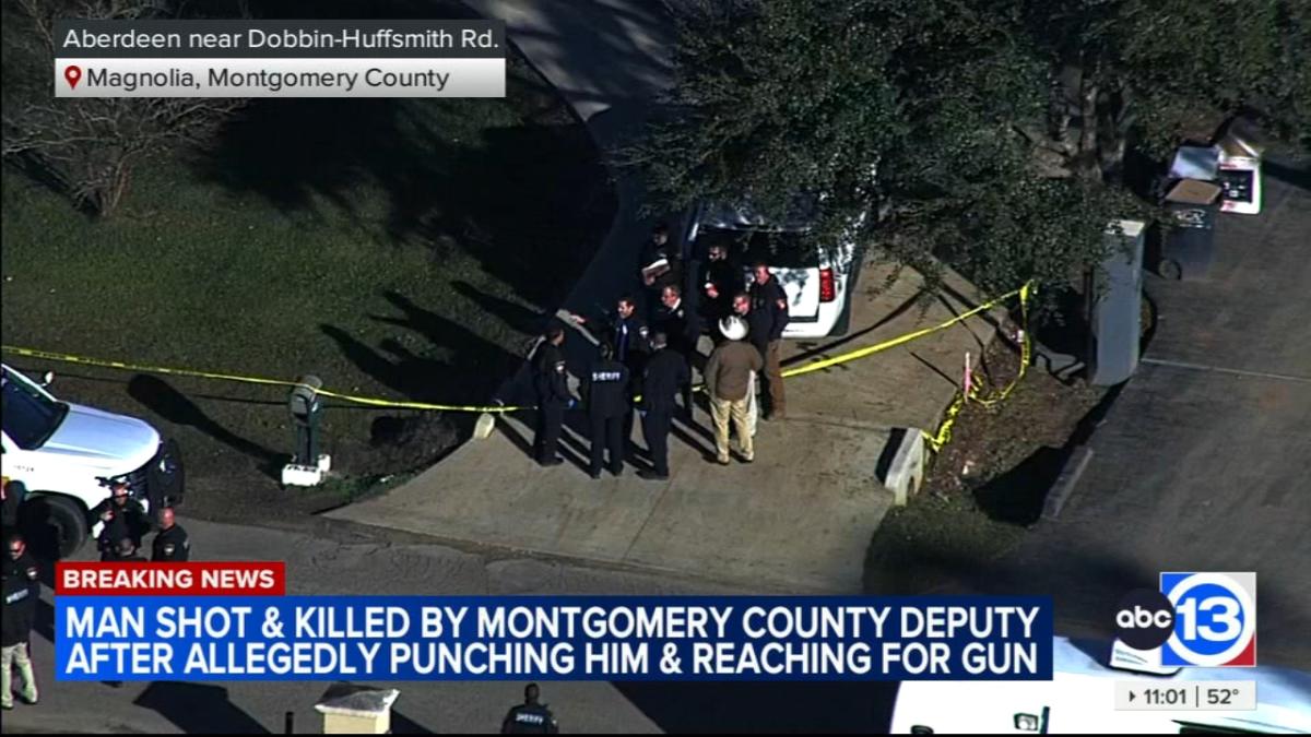 Suspect shot and killed by deputy after punching him, reaching for gun ...