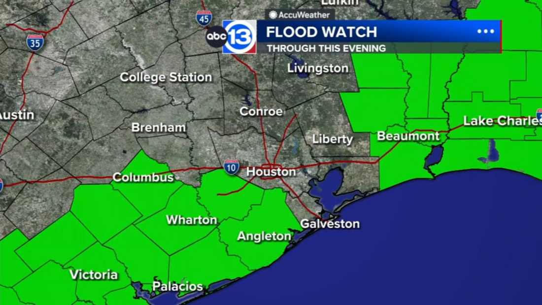 ABC13 Weather Watch: Rainmaker could bring heavy downpours with street ...
